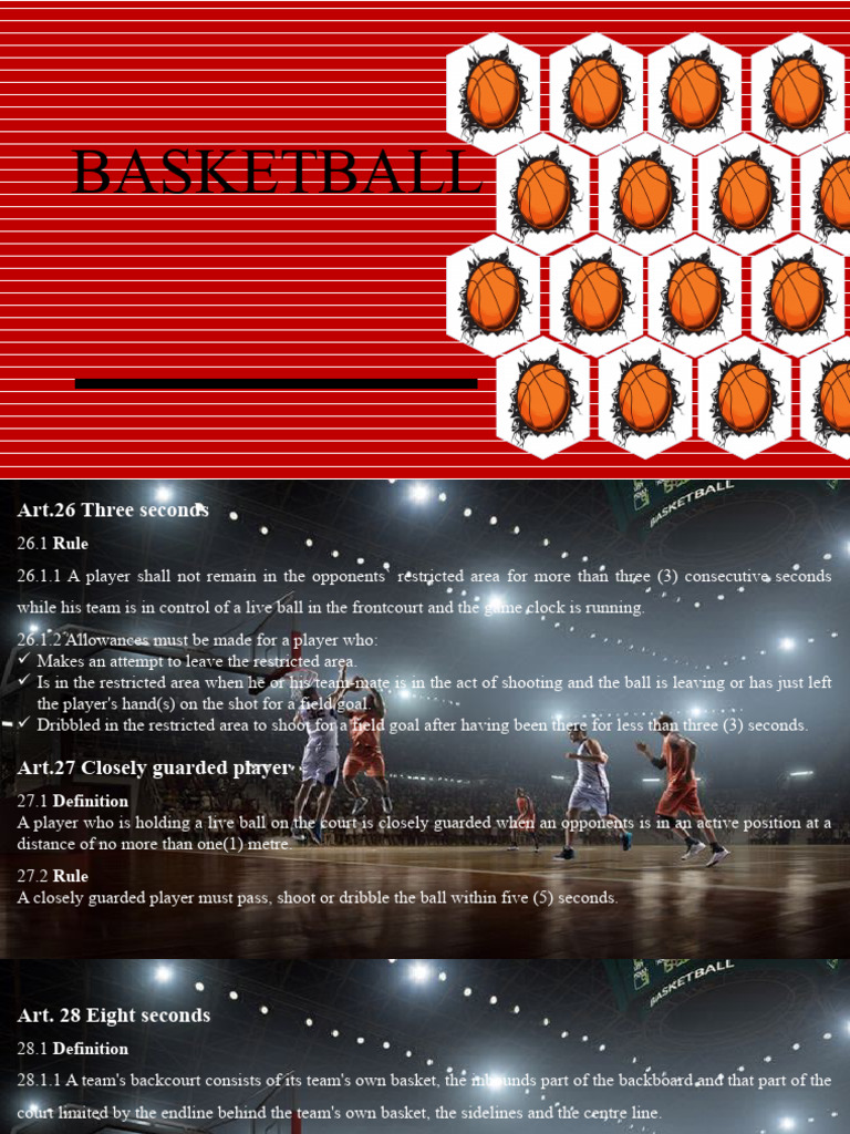 BASKETBALL | PDF | Sports Rules And Regulations | Team Sports