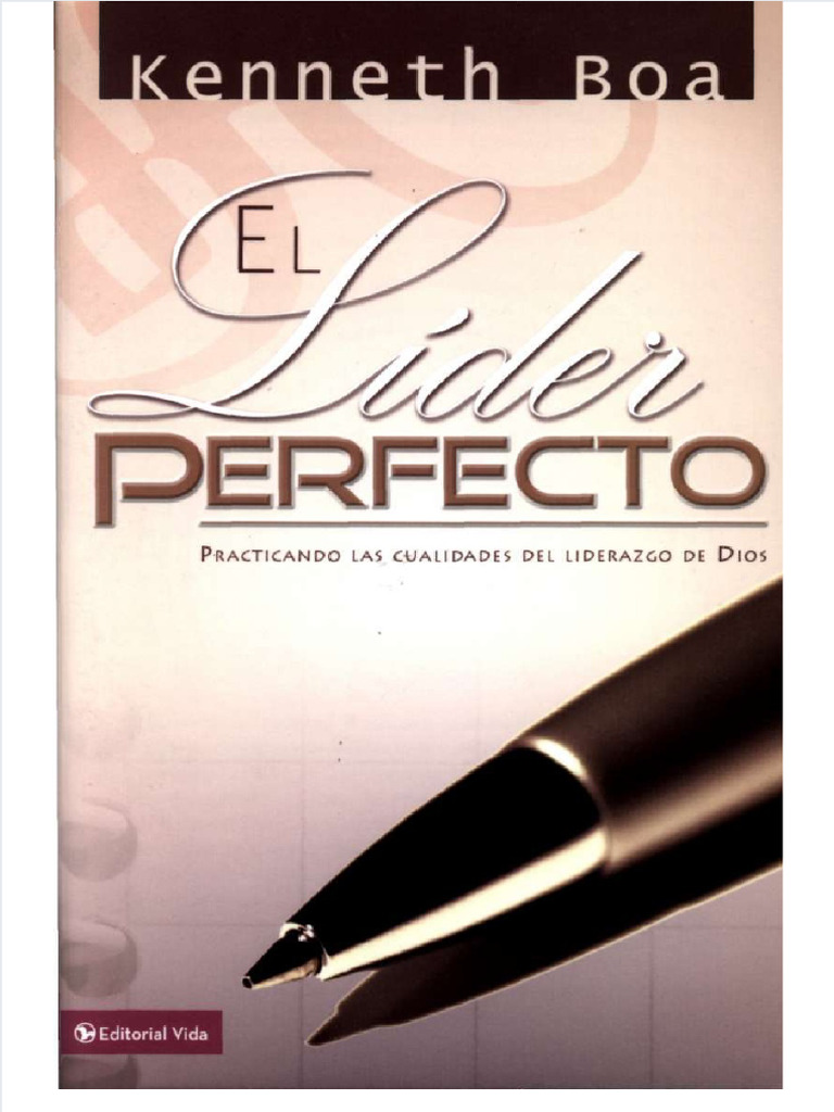 El Lider Perfecto - Kenneth Boa | PDF | Moralidad | Jesús