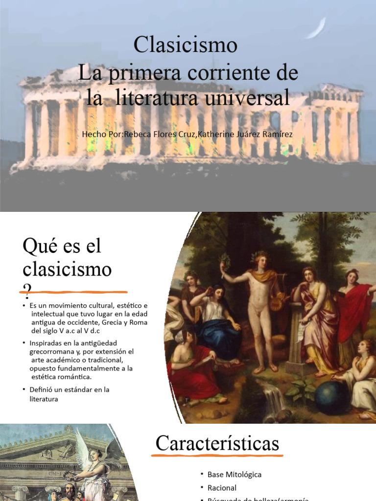 Clasicismo Si | PDF | Doce olímpicos