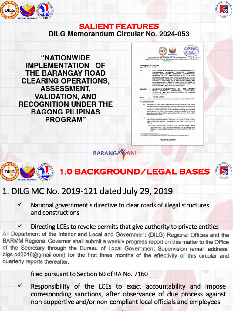 May 06 2024 PPT - Online Orientation On The BaRCO MC Under The Bagong ...