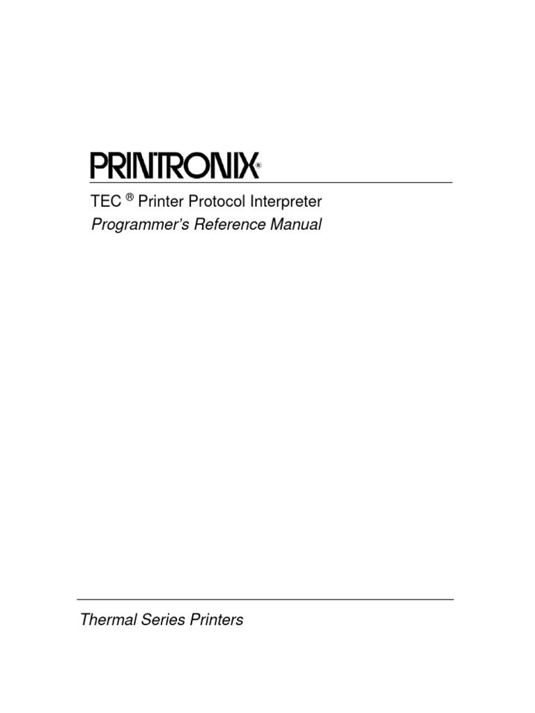 Toshiba Printer Language | PDF | Printer (Computing) | Universal ...