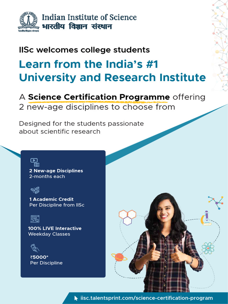 Brochure Science Certification Programme | PDF | Viral Vector ...