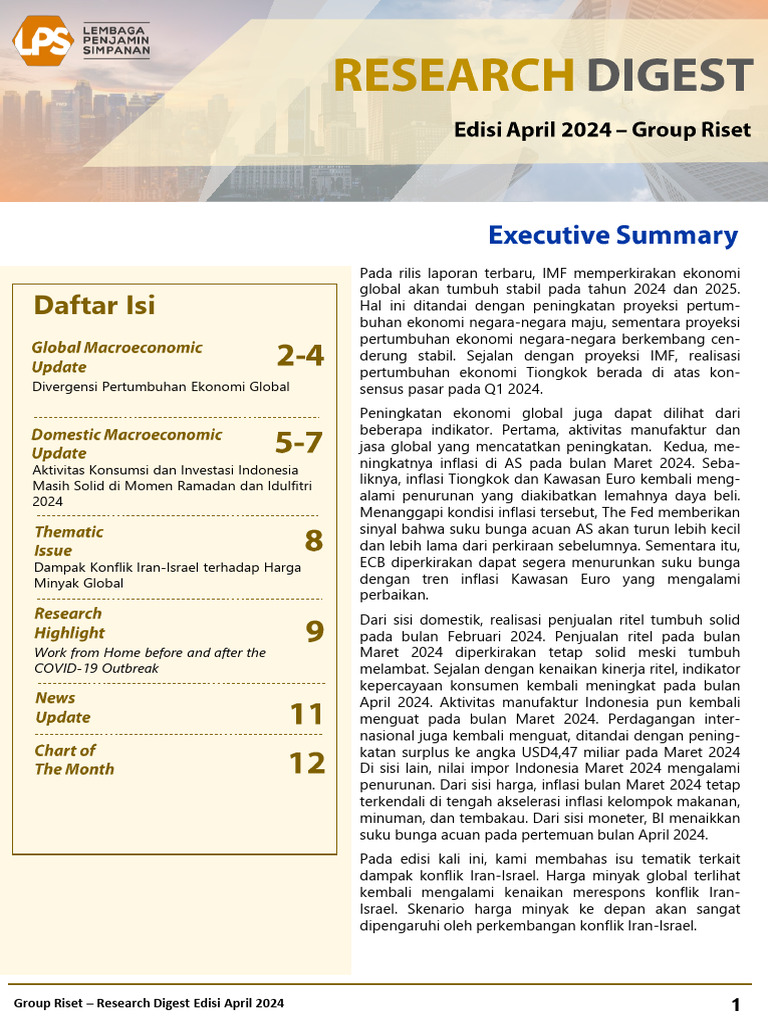 Research Digest Edisi April 2024 | PDF