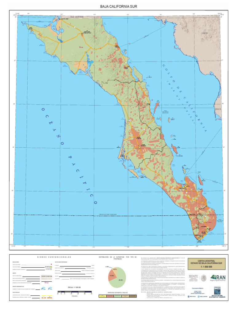 Cartografía Carta Catastral BCS | PDF