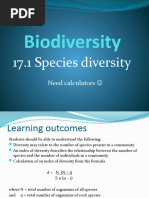 Simpson's Diversity Index - Practice Questions | PDF | Language Arts ...