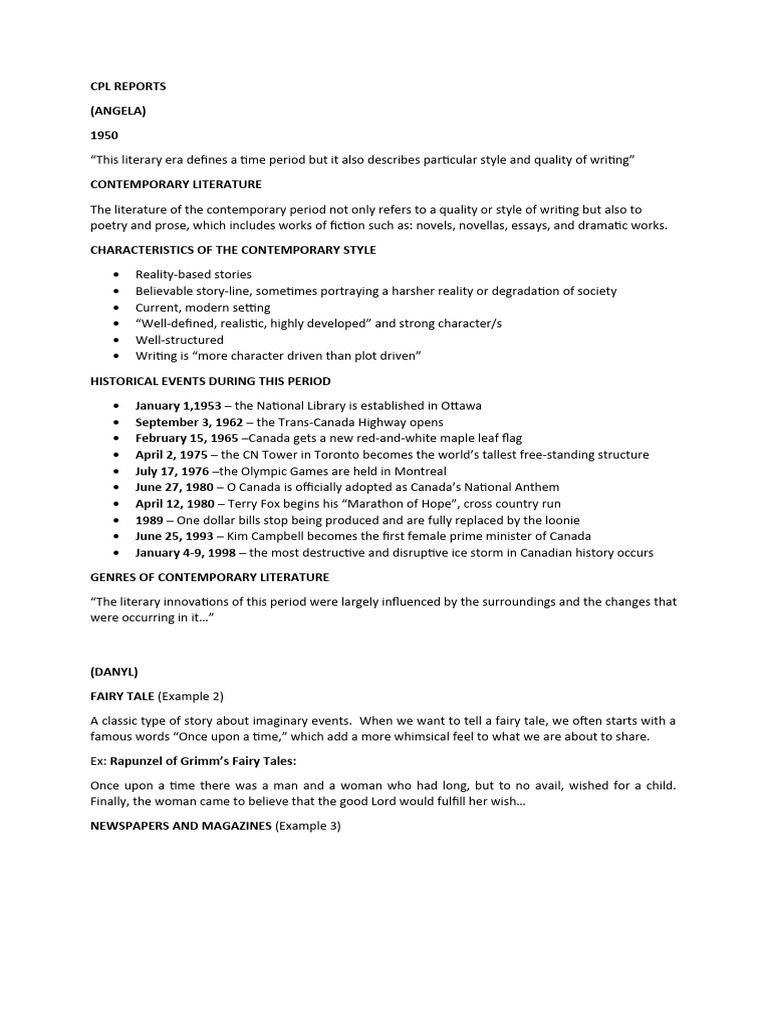 CPL Reports | PDF | Poetry | Metre (Poetry)