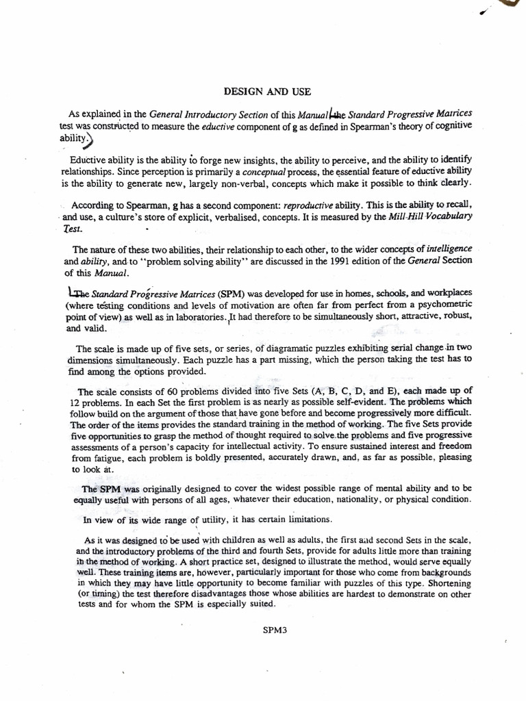 RSPM Manual Basic | PDF | Concept | Cognition