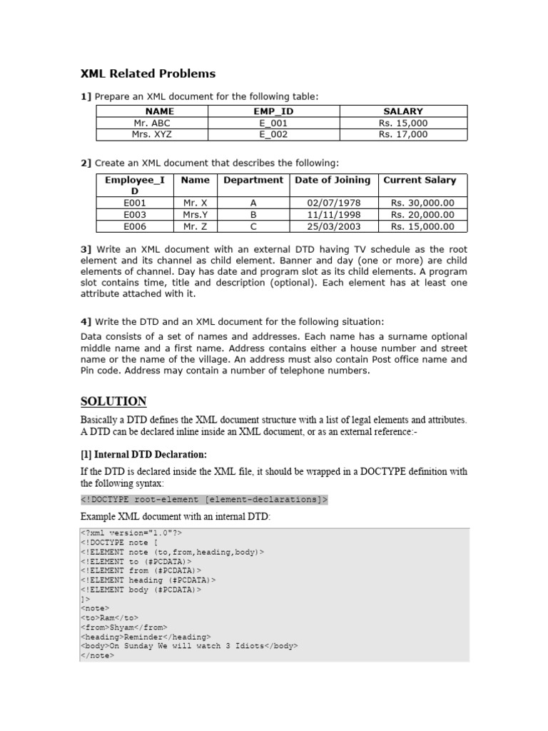 XML 5 | PDF | Xml | Computer File Formats