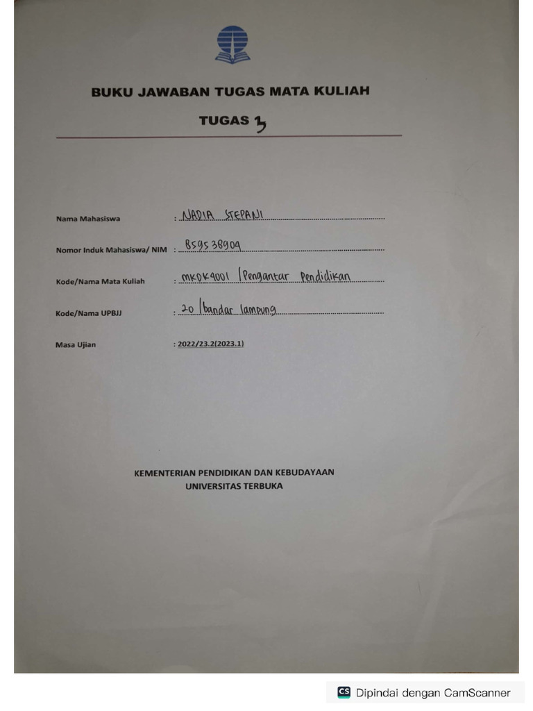 TMK 3 Pengantar Pendidikan | PDF