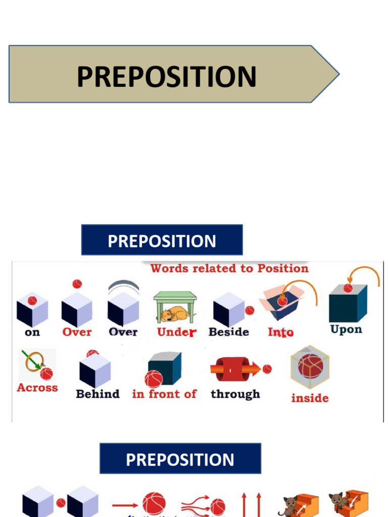 Preposition | PDF | Grammar | Syntax