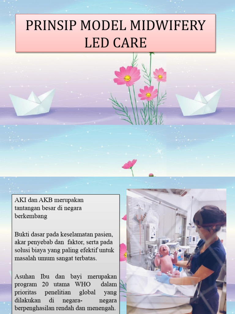 Prinsip Midwifery Led Care | PDF
