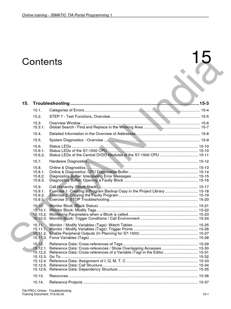 14 Troubleshooting en | Download Free PDF | Programmable Logic Controller | Programming