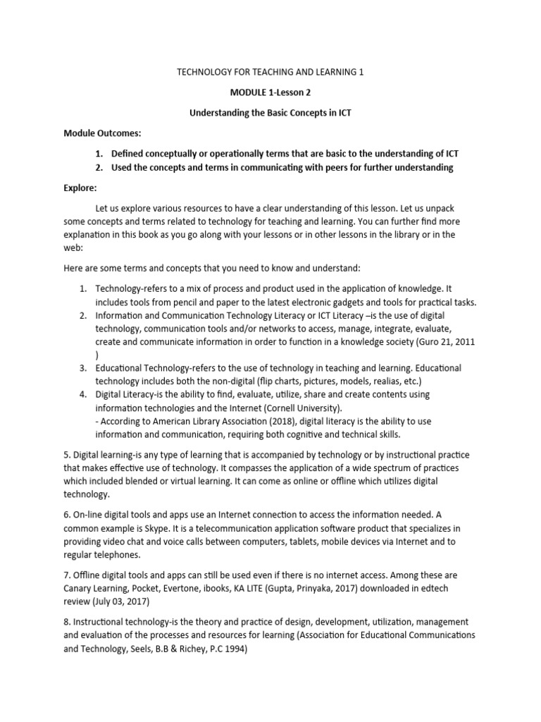 Edtech M1 L2 | PDF | Computer Network | Internet