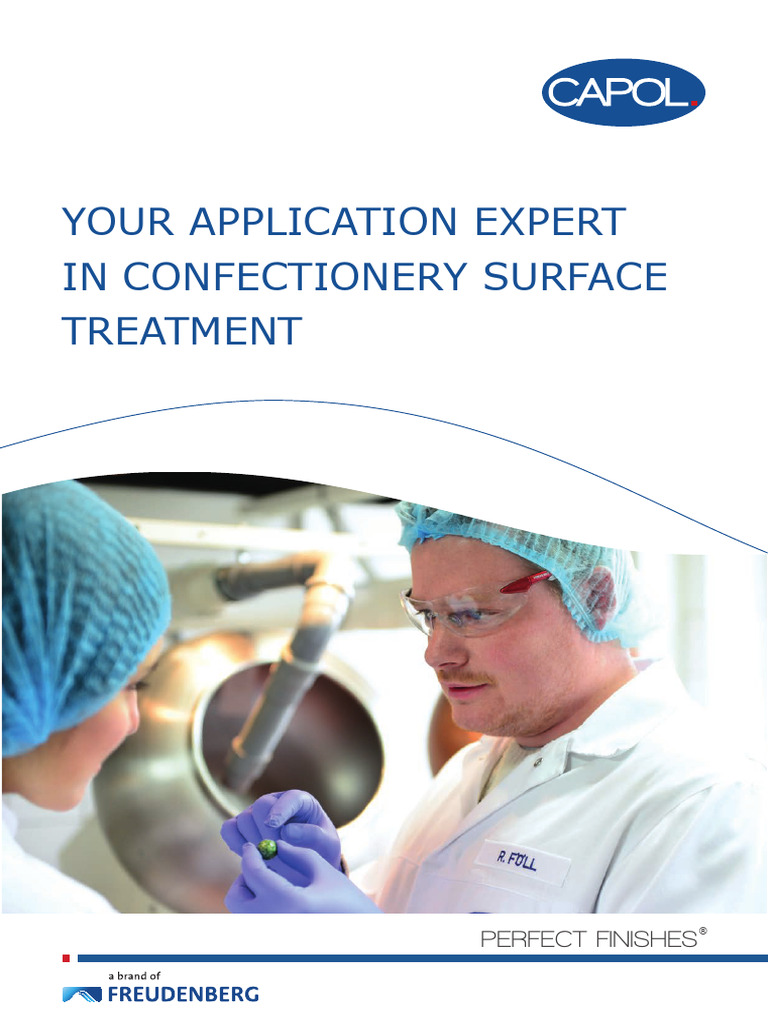 Capol Brochure ConfectionerySurfaceTreatment 2021 | PDF | Confectionery ...