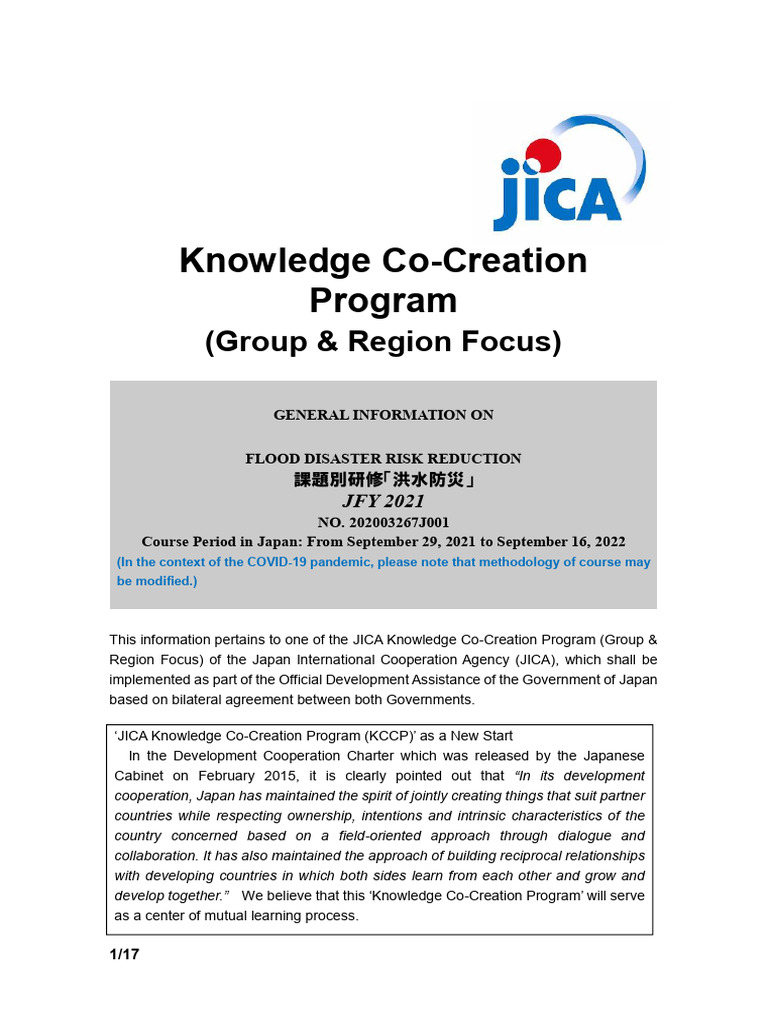 Flood Disaster Risk Reduction Training | PDF | Flood | Emergency Management