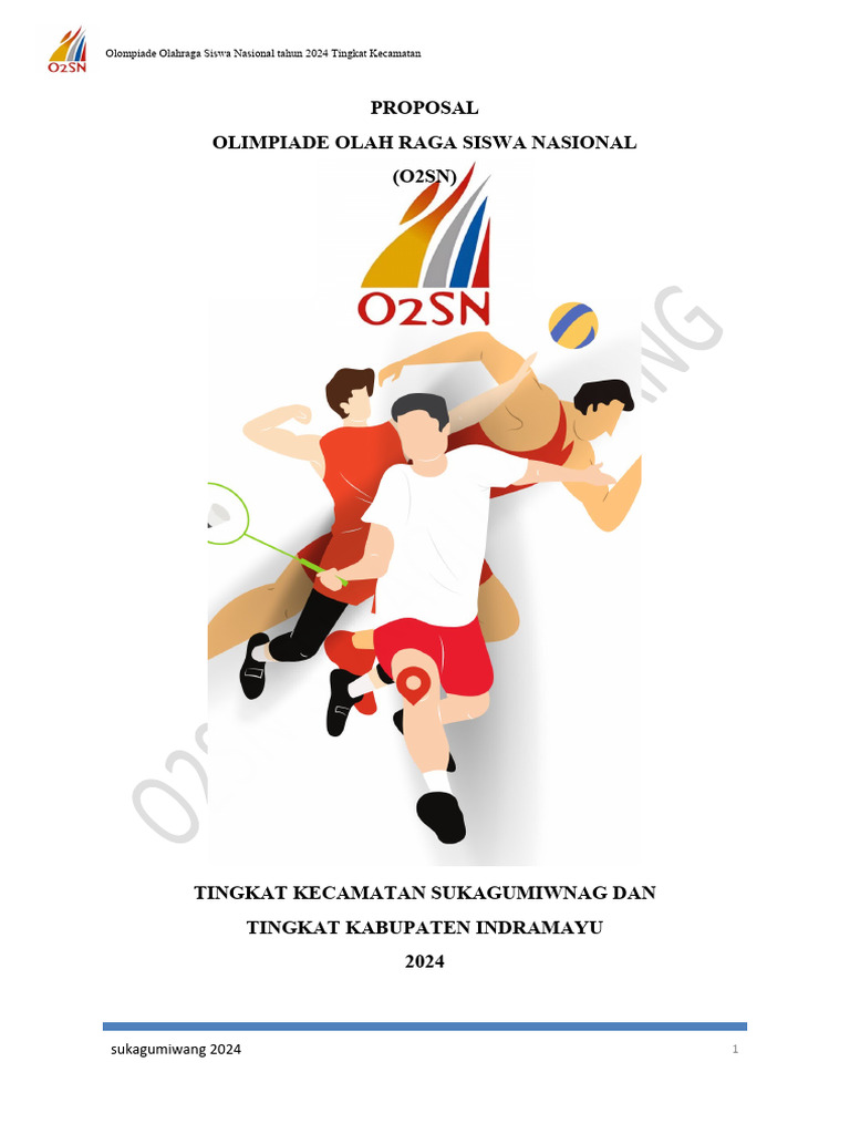 PROPOSAL O2SN 2024 Sukagumiwang | PDF