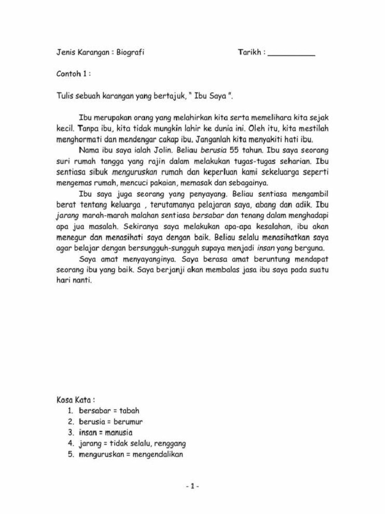 Bm Karangan Pdf