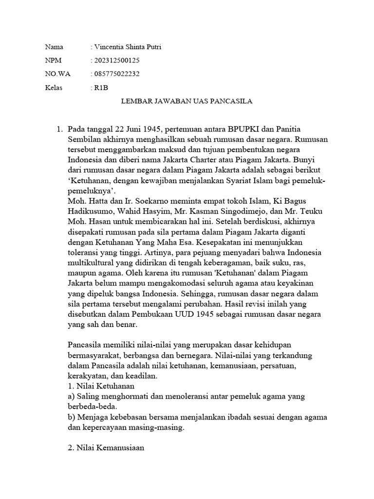 Vincentia Shinta Putri | PDF