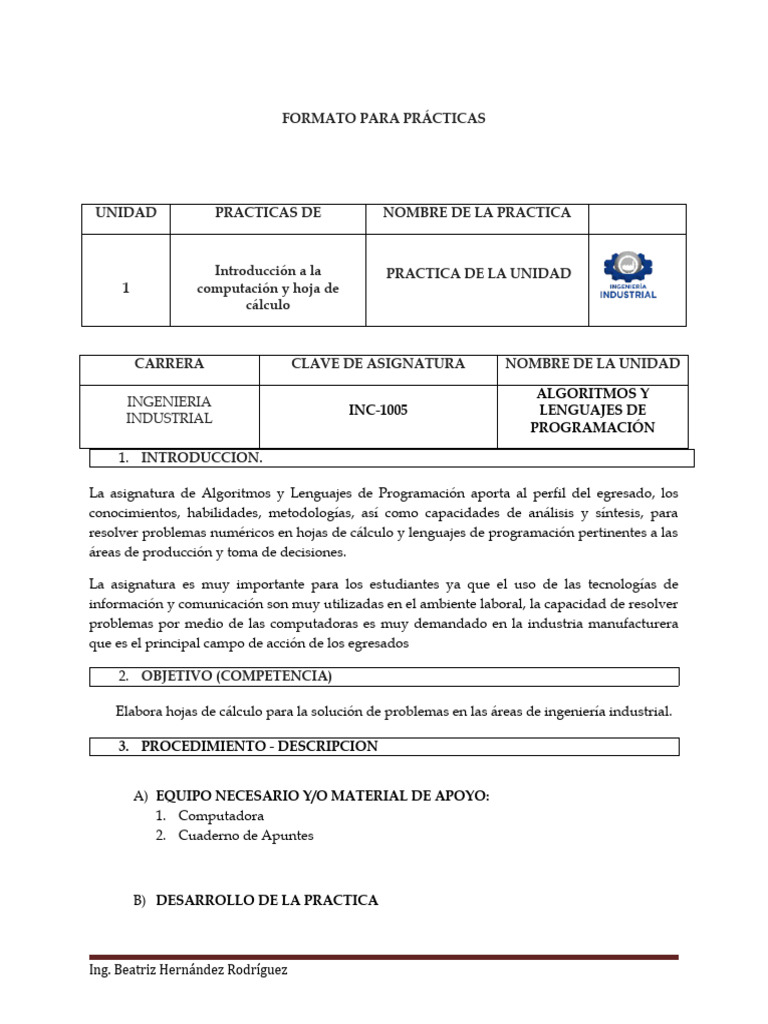 Practica 1 Algoritmos | PDF | División (Matemáticas) | Matemáticas