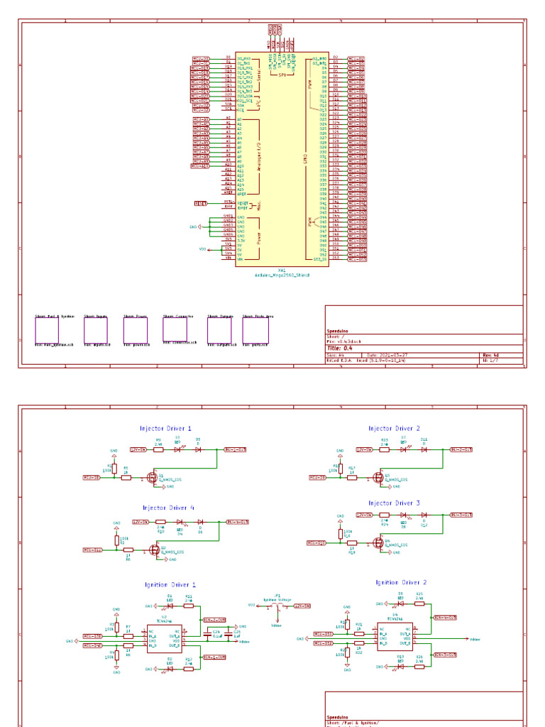 Title: 0.4: XA1 Arduino - Mega2560 - Shield | PDF | Computer Engineering