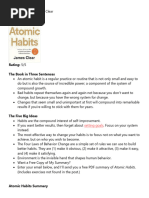 Atomic Habits - James Clear | PDF | Habits | Behavior