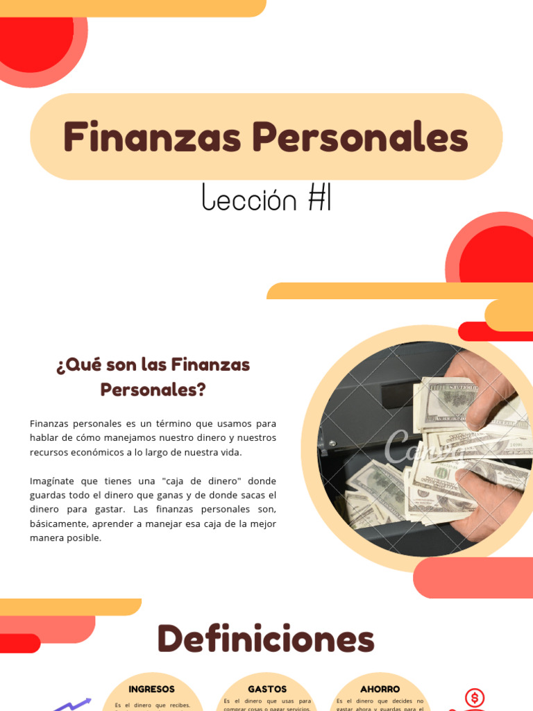 Finanzas Personales | PDF | Finanzas personales