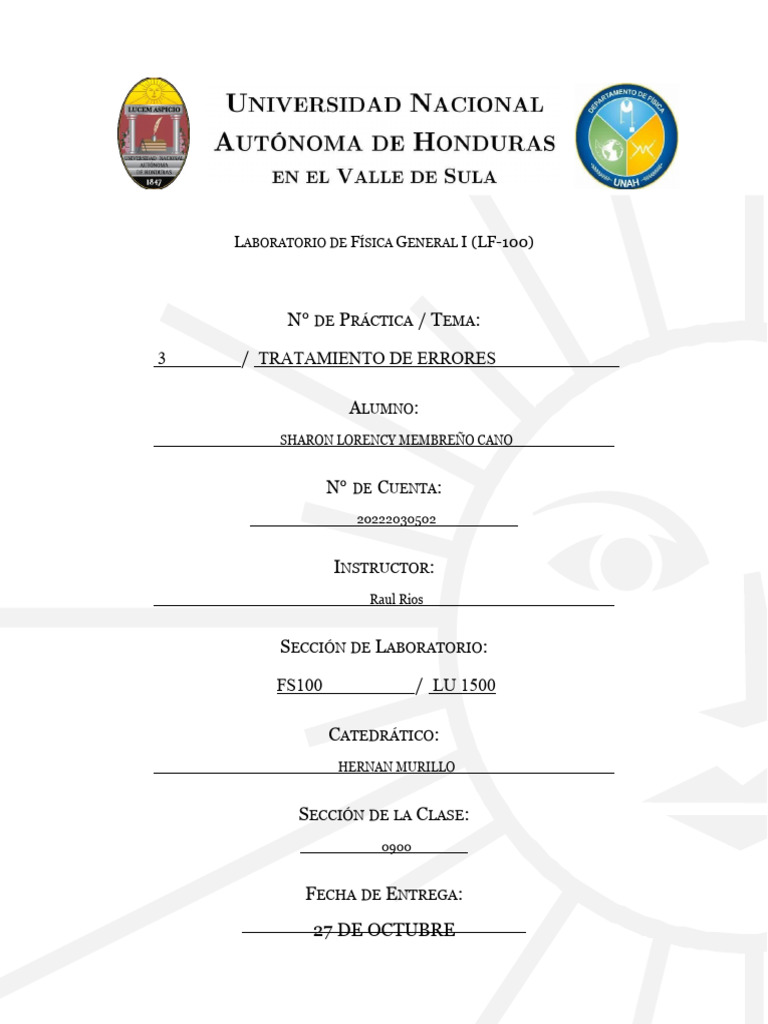 Informe 3 fs100 | PDF | Medición | Exactitud y precisión