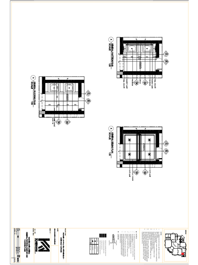 GENERAL PARTITION PLAN | PDF | Building Engineering | Buildings And ...