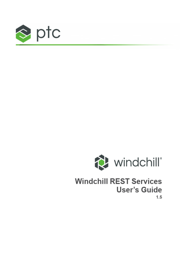 Windchill REST Services 1.5 | PDF | Software Development | Software Engineering