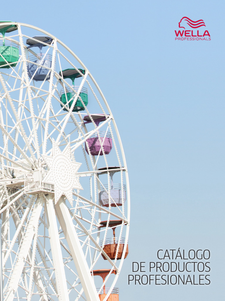 Catálogo de Colores y Productos Wella | PDF | Pelo