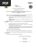 Sample Travel Orders for Barangay Officials | PDF | Philippines ...