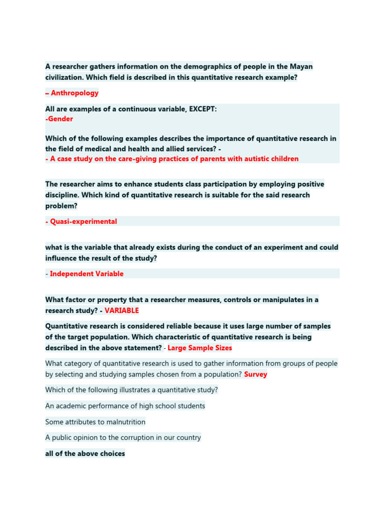 PR Review | PDF | Quantitative Research | Experiment