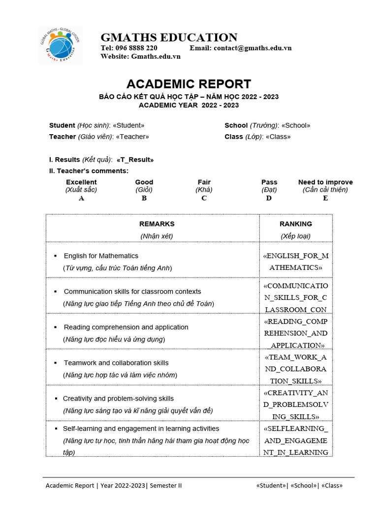 Academic Report | PDF