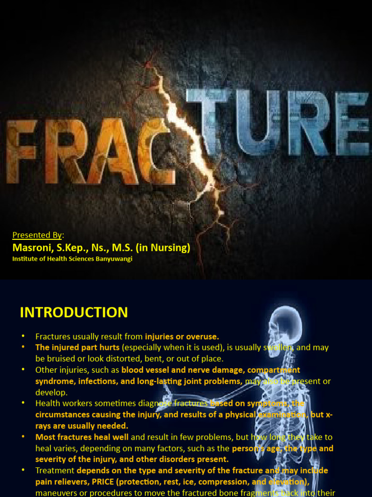 Understanding Bone Fractures and Healing | PDF | Bone | Clinical Medicine
