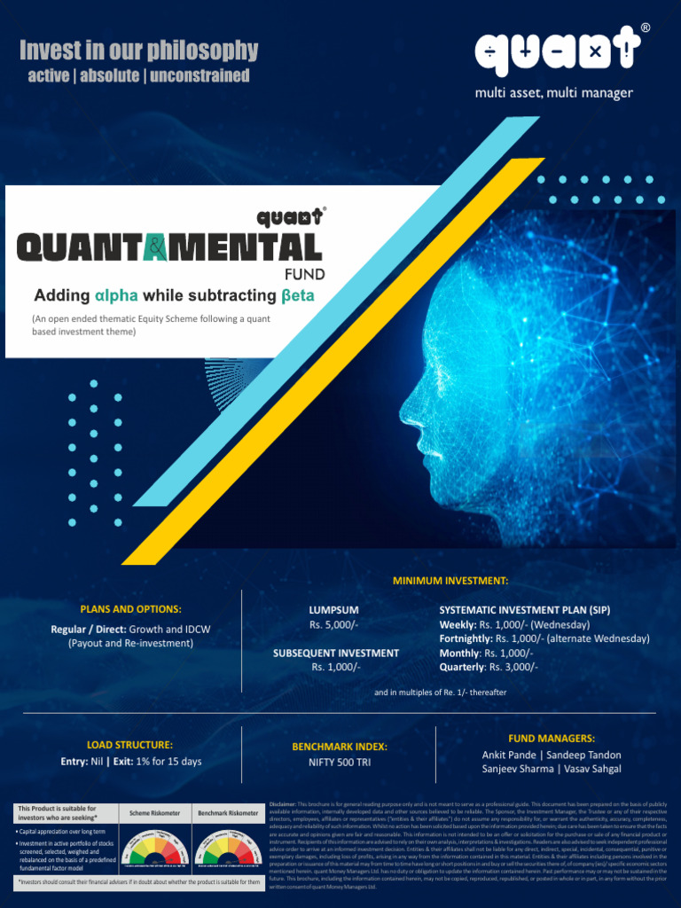Quant Quantamental Fund | PDF | Investing | Value Investing