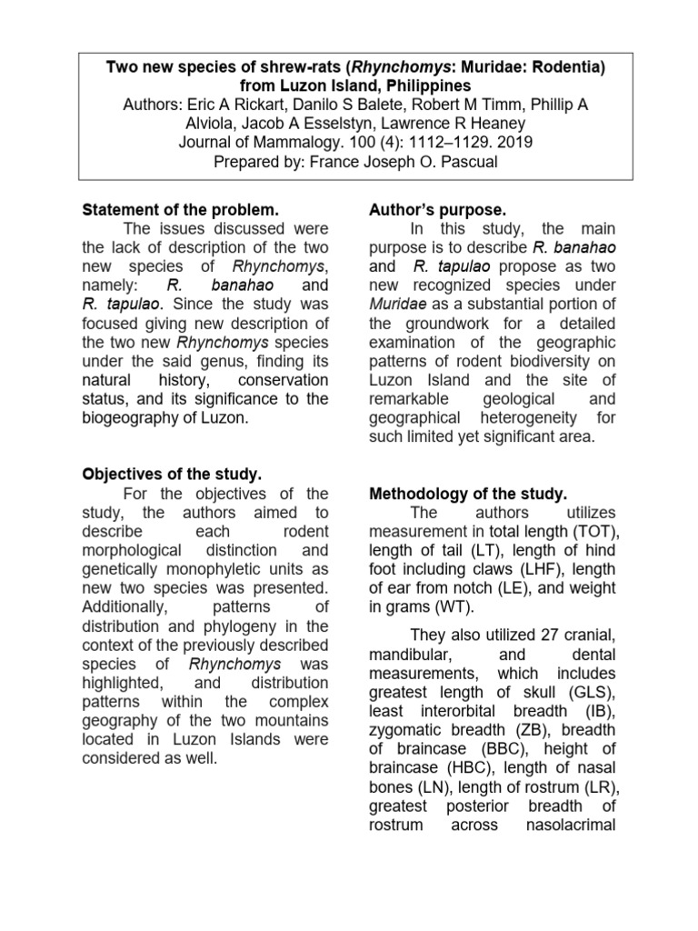 Journal Article Review (Local) | PDF