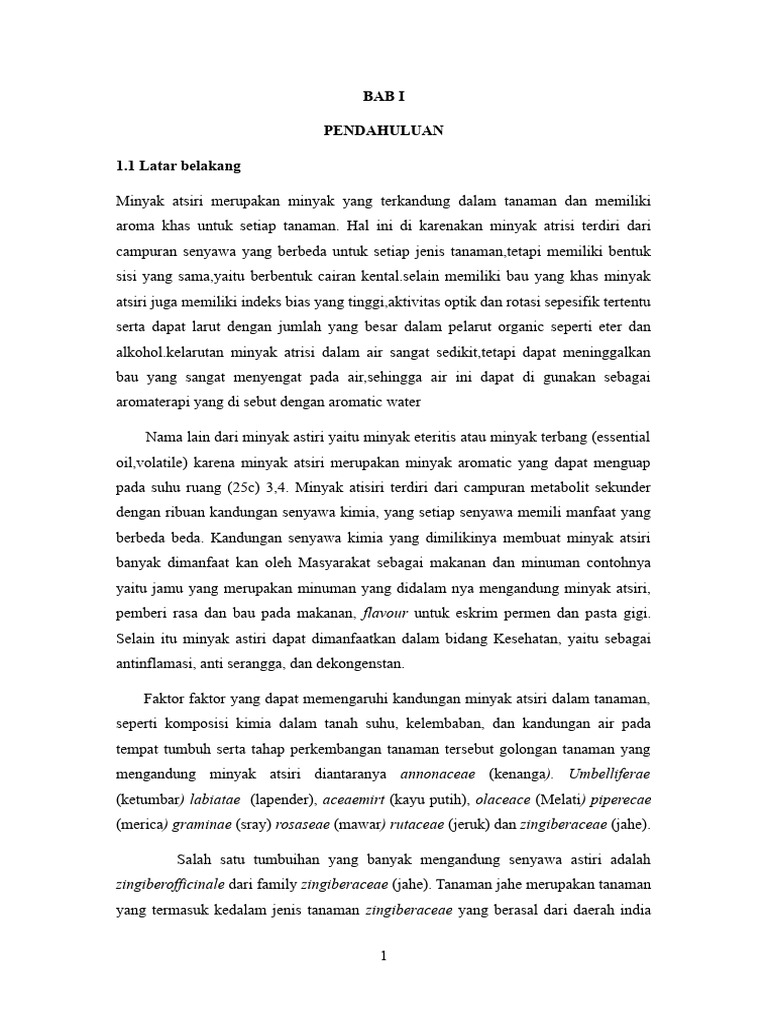 Isi Penelitian Minyak Atsiri | PDF | Sains & Matematika