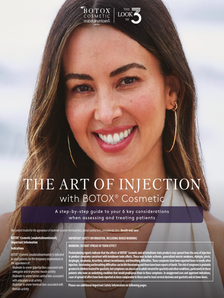 Botox Art of Injection Guide | PDF | Botulinum Toxin | Medicine