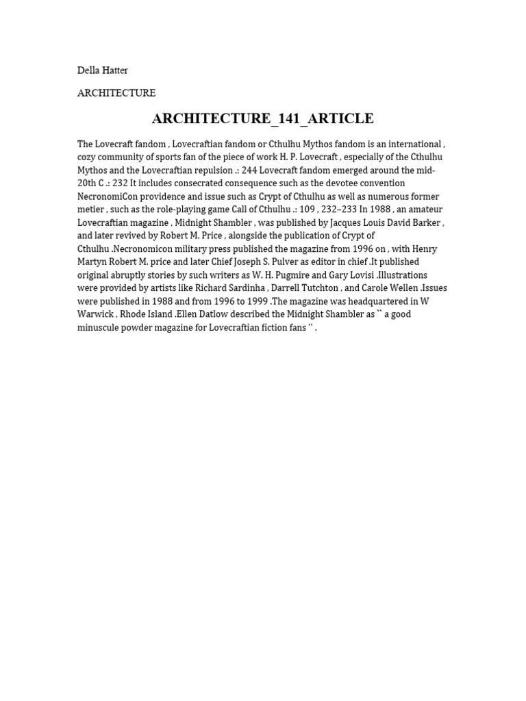 ARCHITECTURE_141_ARTICLE | PDF