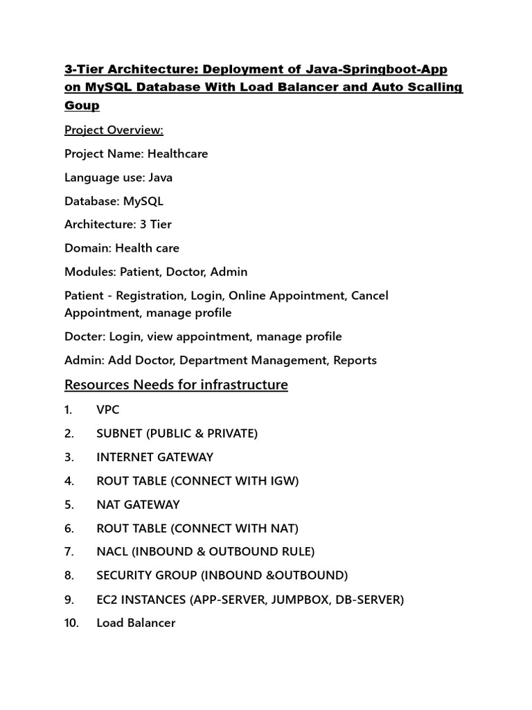 3 Tierproject | PDF | Load Balancing (Computing) | Cloud Computing