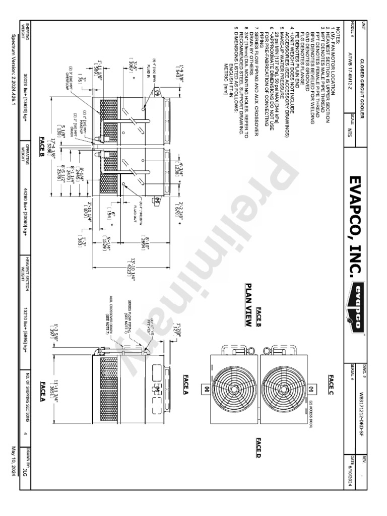 Atwb 17-6M12-Z - Drawing | PDF