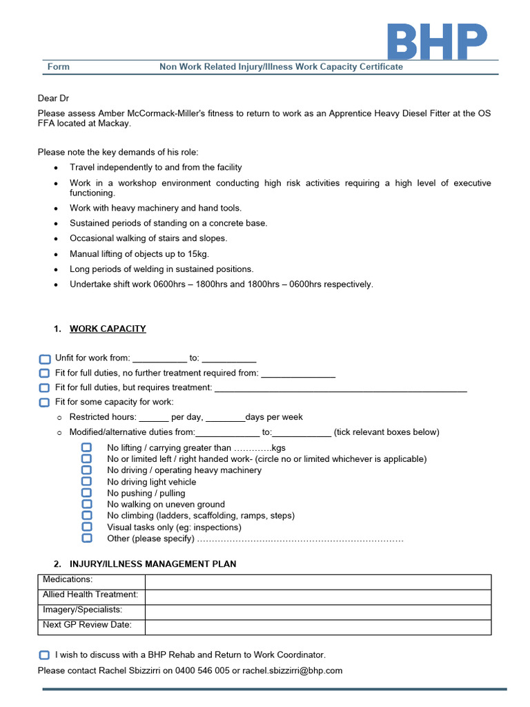 Blank Clearance Form - NWR Clearance | PDF | Health Care