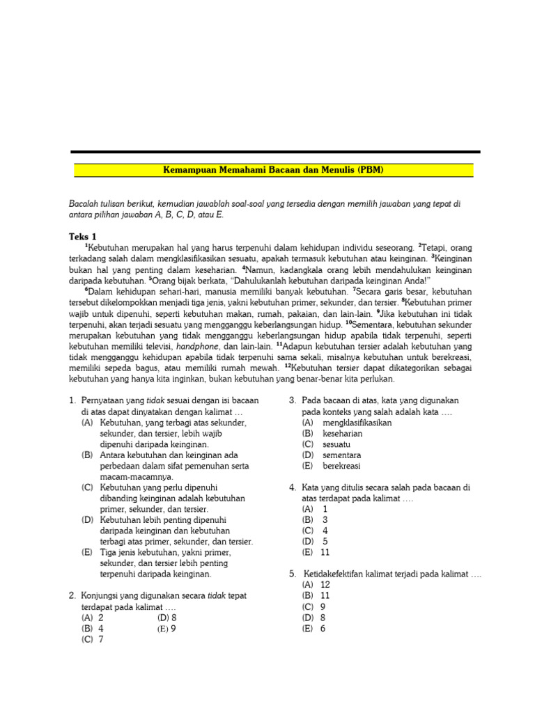 PS09 Pbm-Ppu Lbi Superintensif | PDF