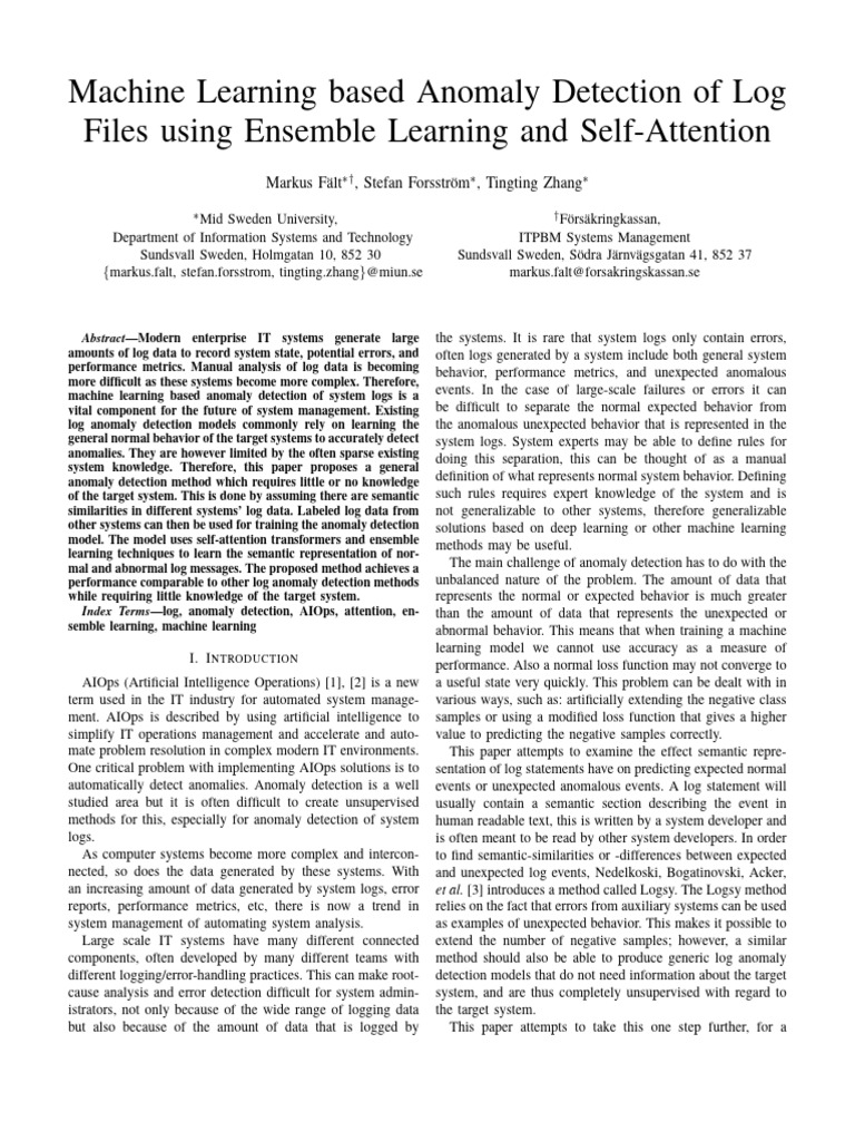 FULLTEXT01 | PDF | Machine Learning | Matrix (Mathematics)