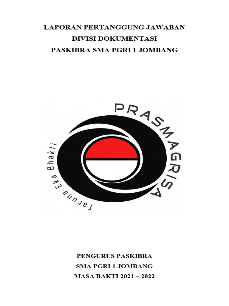 LPJ DIVISI DOKUMENTASI Fix | PDF