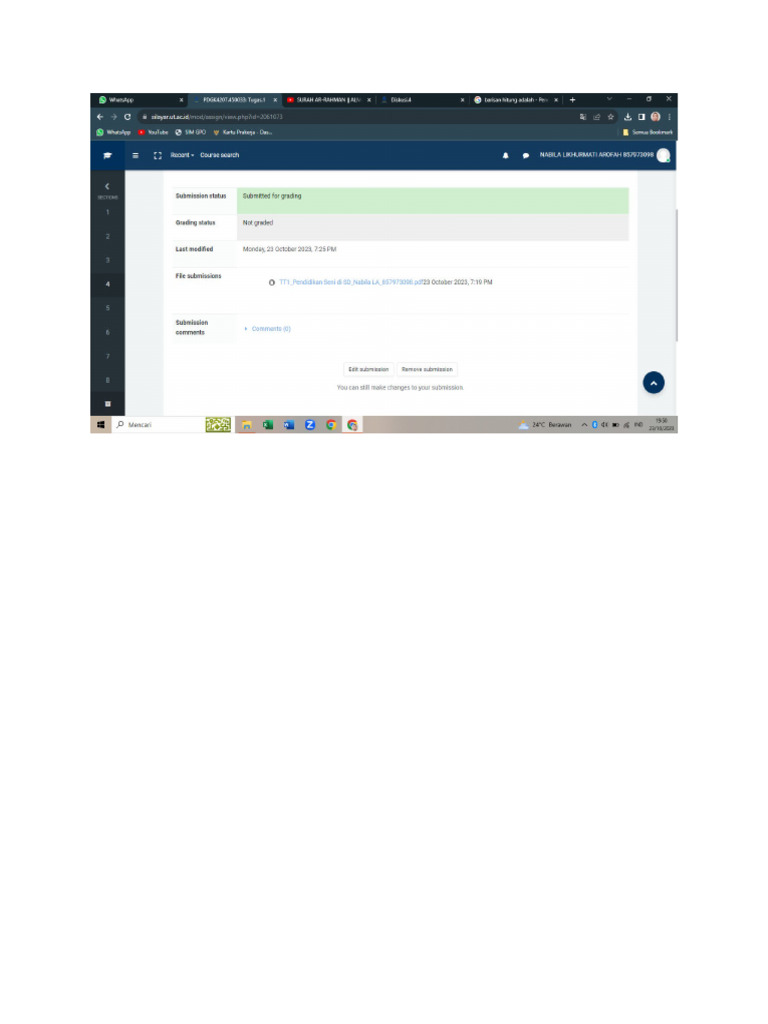 SS Upload TT1 Seni | PDF