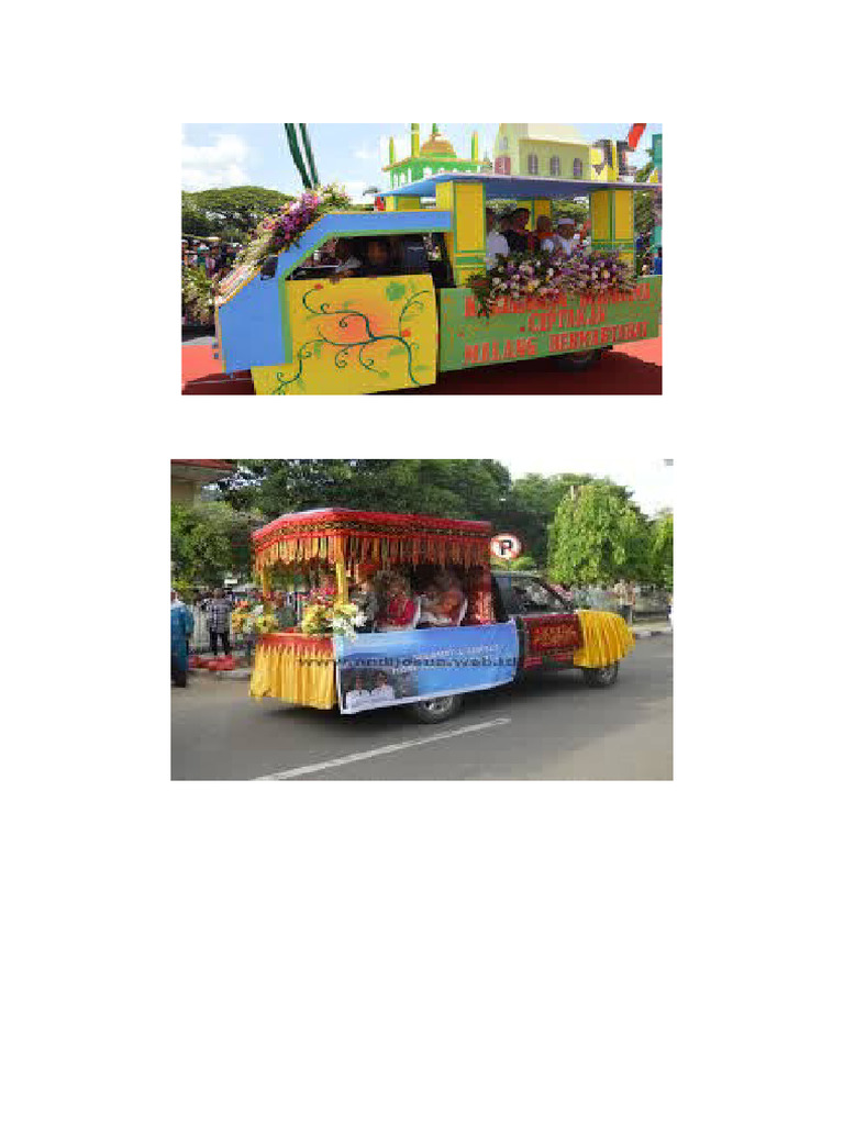 Contoh Mobil Hias | PDF