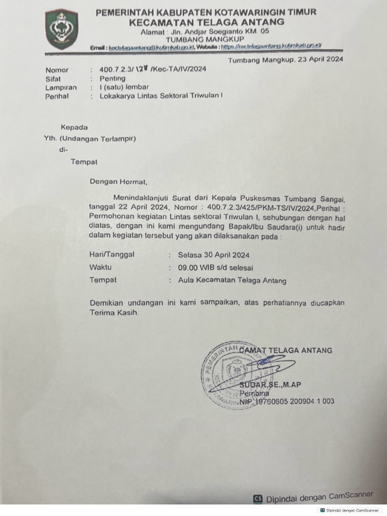 Daun Lintor April 2024 | PDF