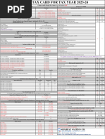 Income Tax Withholding Chart for Tax Year 2026 | PDF | Dividend | Salary
