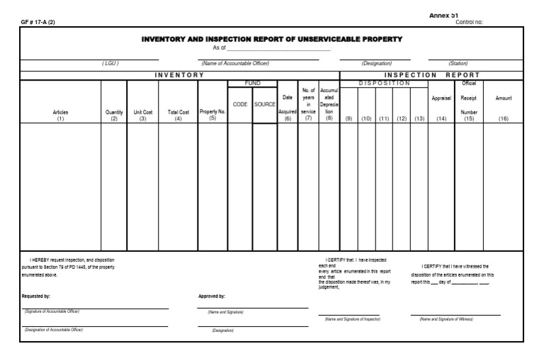 Unserviceable Property Inspection Report | PDF | Common Law
